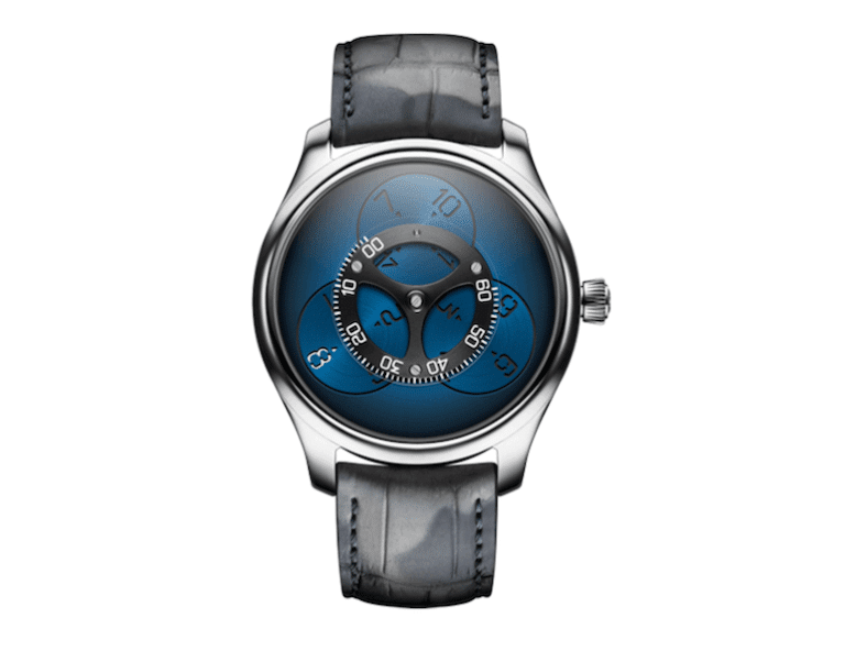 Moser Flying Hours Chronometer mit ausgefallener Zeitanzeige