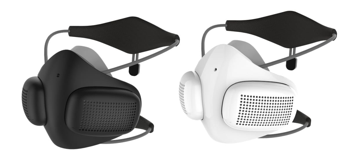 Atmoblue ist eine kompakte und smarte Atemschutzmaske