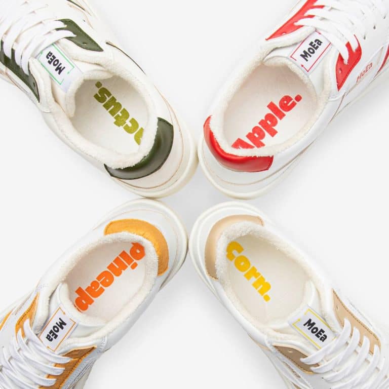 MoEa: Unisex Bio-Sneaker aus Früchten und Gemüse | coolsten