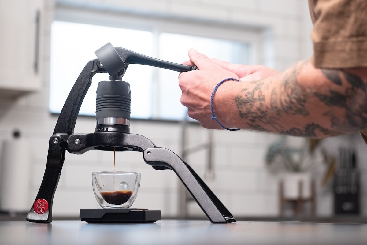 Flair Go: Die tragbare Hebel-Espressomaschine mit 9 Bar
